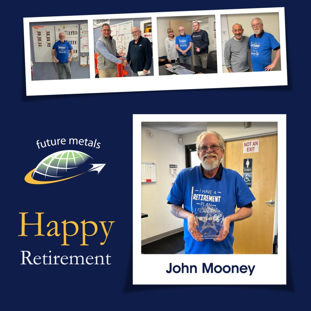 Happy Retirement – John Mooney – Future Metals
